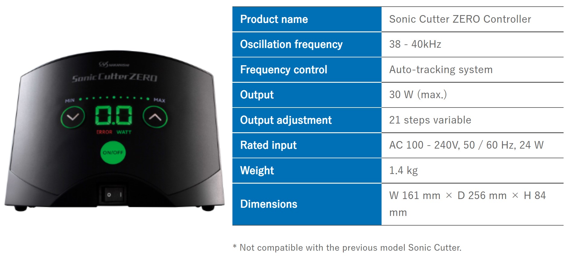 Ultra Sonic Cutter ZERO - t-iarumas T&A , Inc.